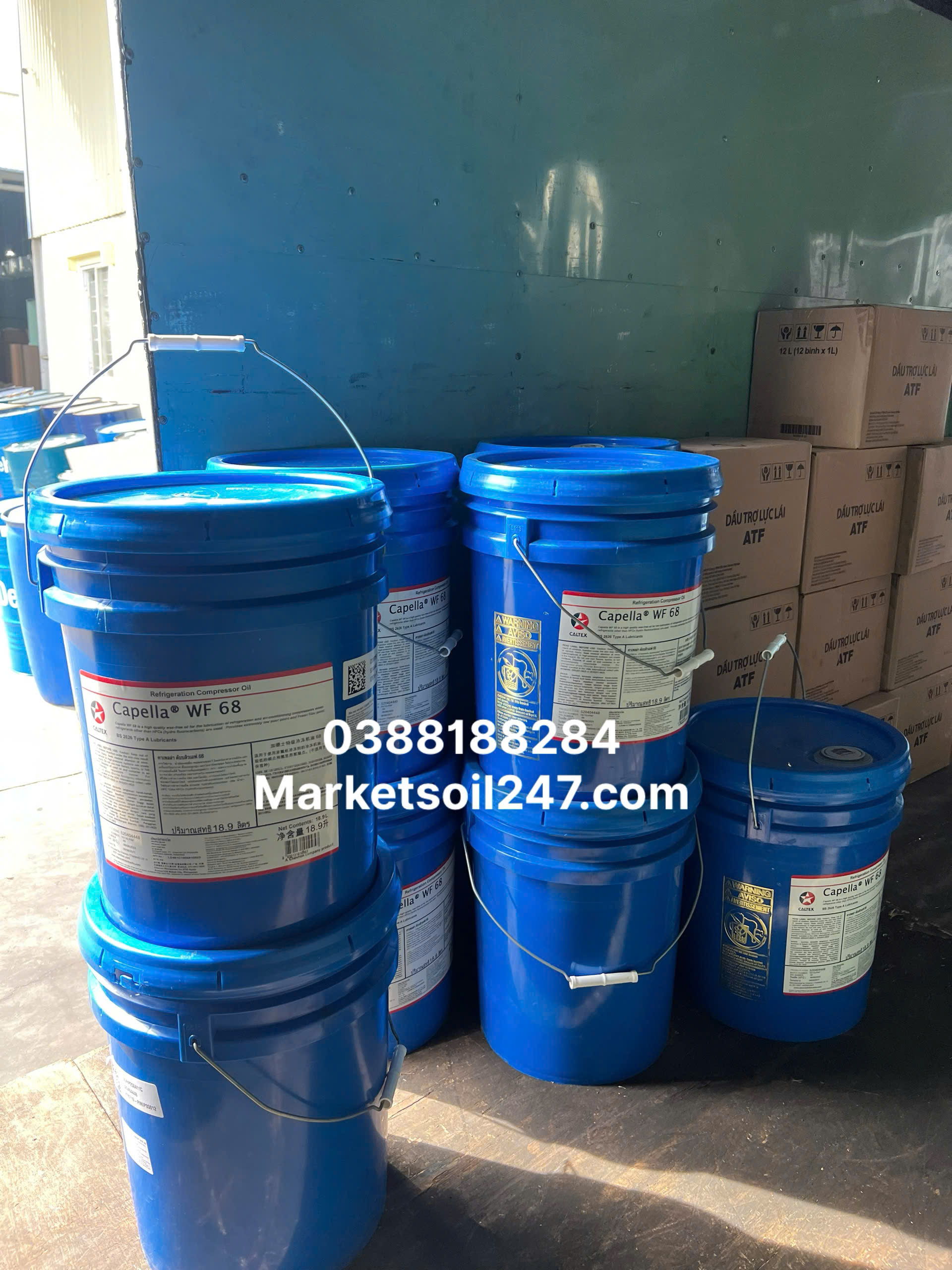 Dầu Máy Nén Lạnh Capella WF 68 - GIÁ RẺ NHẤT